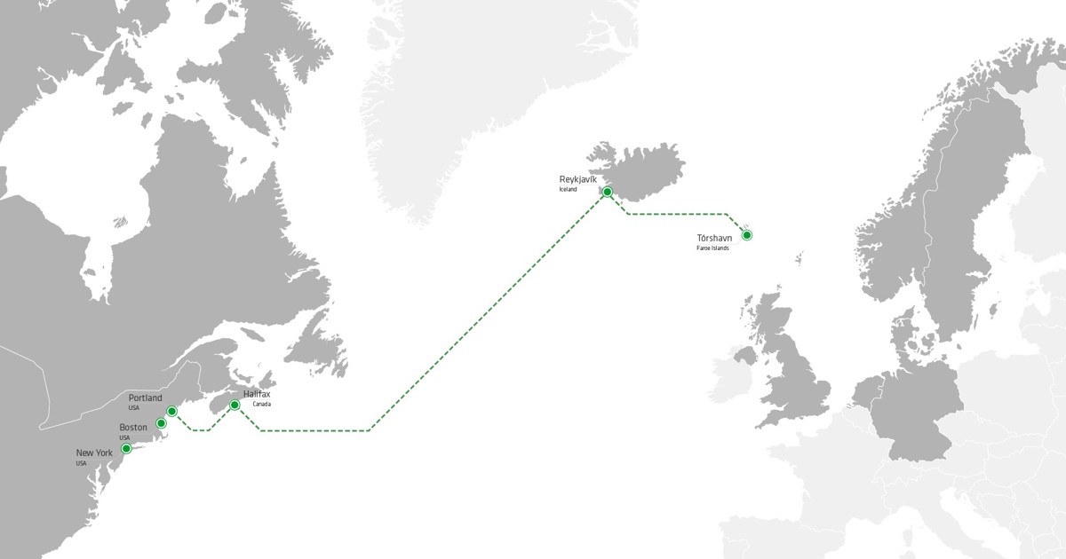 Fresh commodities to NA exceed expectations - Eimskip