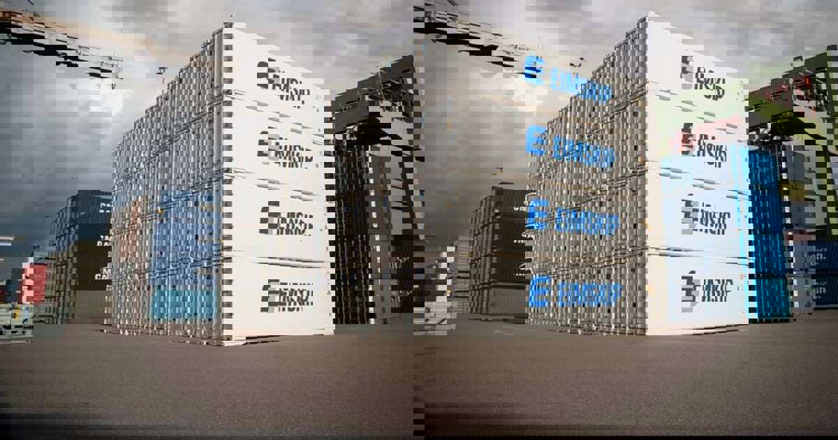 Container shipments - Eimskip